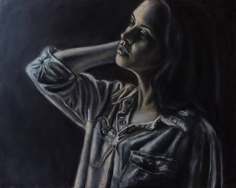 Shadow Passes, Light Remains Painting by Kevin Richard | Saatchi Art