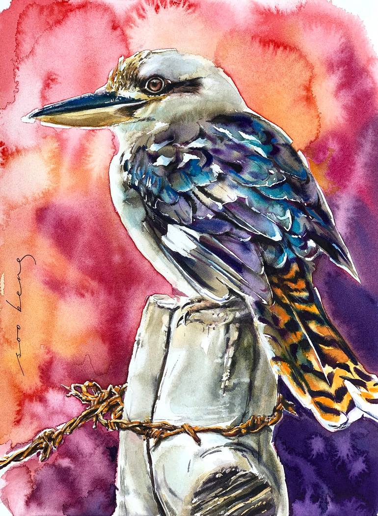 Woodland Gaze Drawing by Soo Beng Lim | Saatchi Art