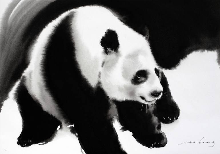 Giant Panda 2 Drawing by Soo Beng Lim | Saatchi Art