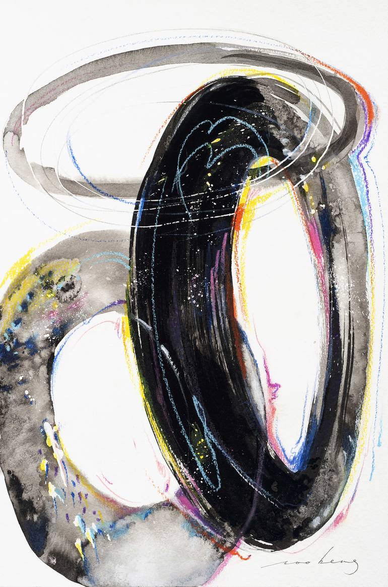 Swirly Whirls Drawing by Soo Beng Lim | Saatchi Art