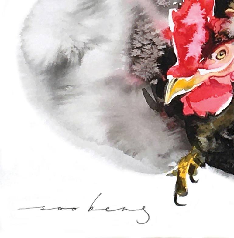 Warm Chooks Drawing by Soo Beng Lim | Saatchi Art