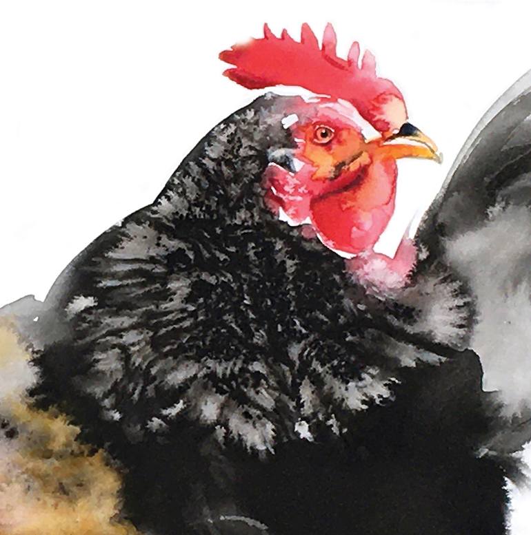 Warm Chooks Drawing by Soo Beng Lim | Saatchi Art