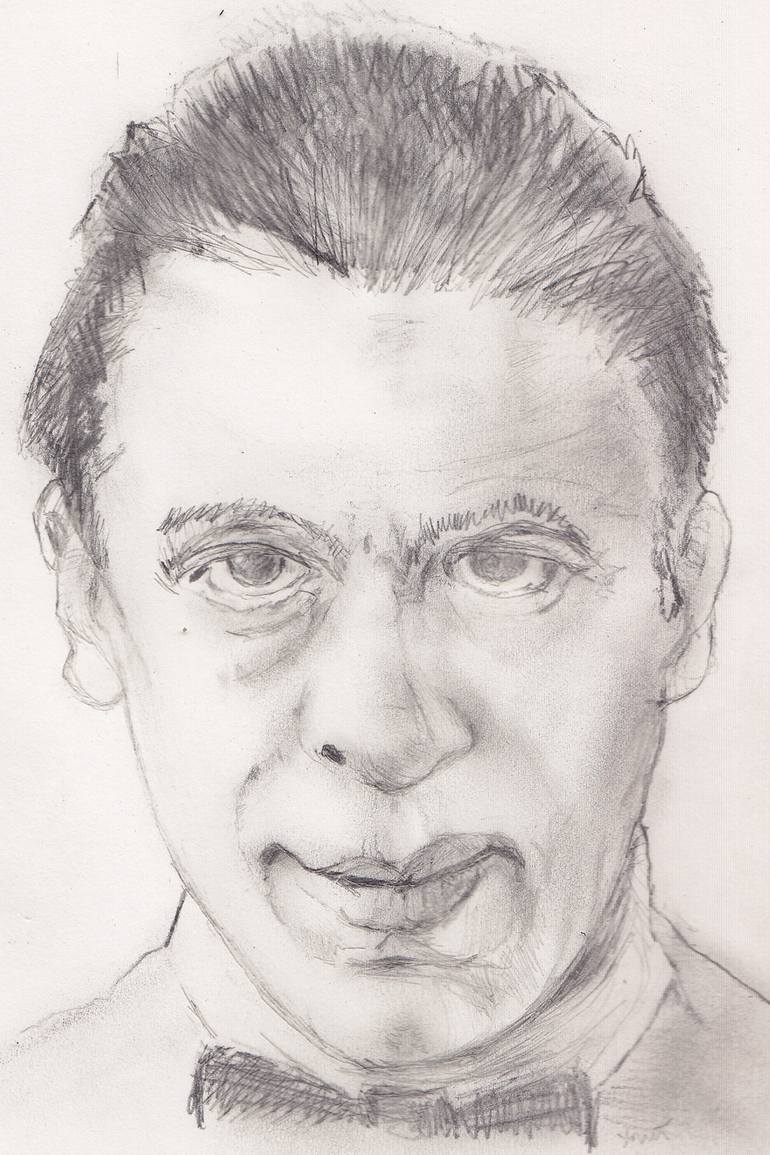 theo van doesburg artist: pencil drawing on handmade paper Drawing by ...