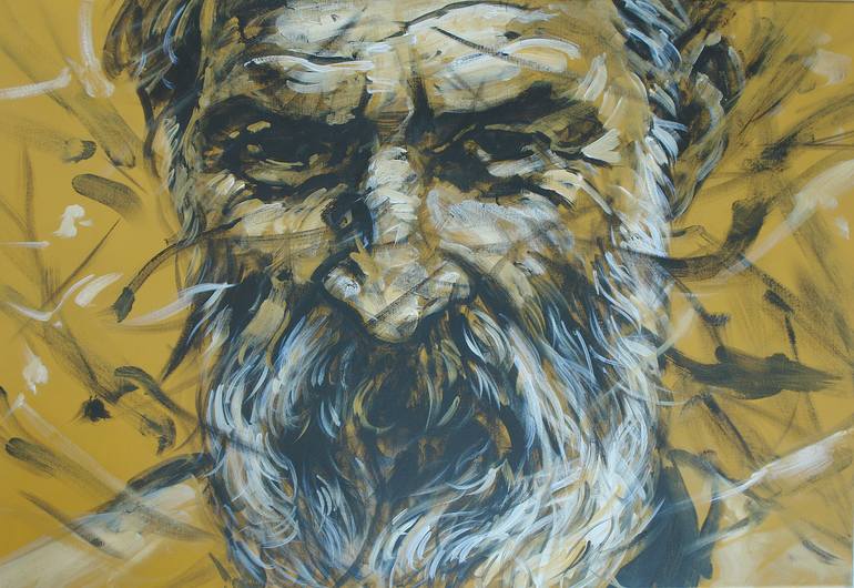 CONSTANTIN BRANCUSI Painting by Eugen Iovan | Saatchi Art