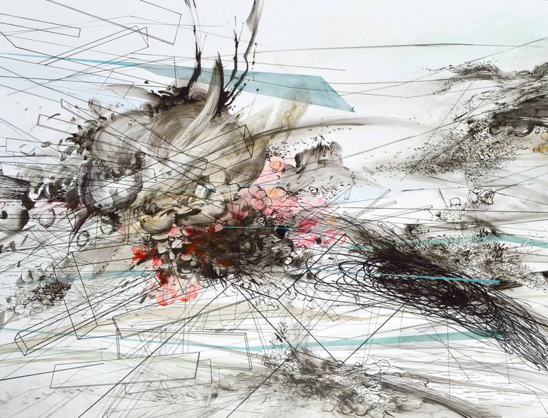 Accretion Painting by Chee-Keong Kung | Saatchi Art