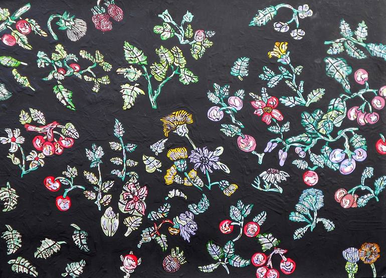 Flowers 3 Collage by Duncan Goodwin | Saatchi Art