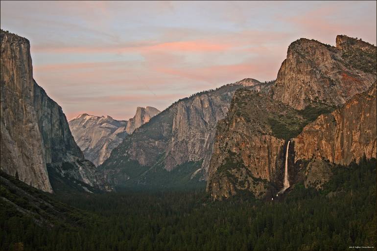 Yosemite from Tunnelview Photography by John Gaffney | Saatchi Art