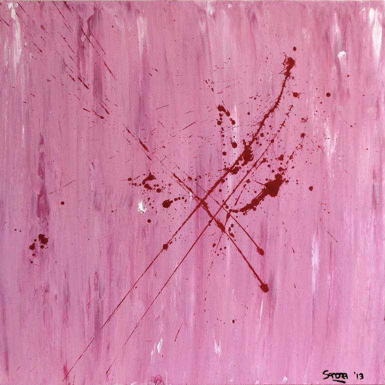 'scars of the little girl' Painting by Sandra Scheffer | Saatchi Art