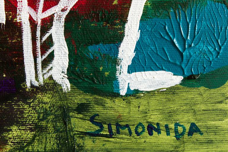 Magic Herbs Painting by Simonida Djordjevic | Saatchi Art