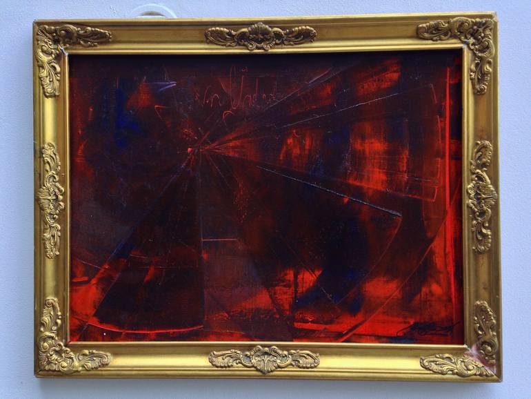 ATOMIC Painting by Luca Bestetti | Saatchi Art