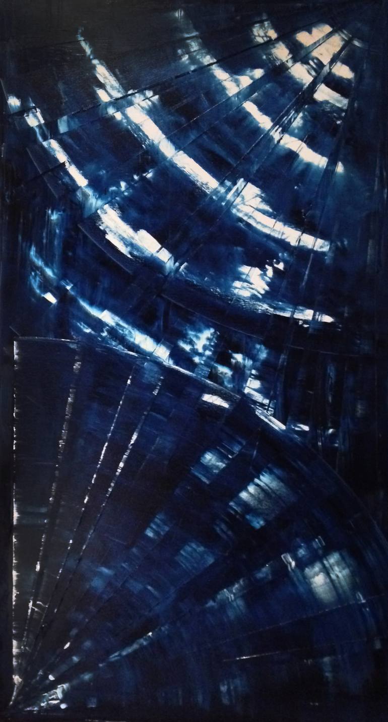 WATER WAVE Painting by Luca Bestetti | Saatchi Art