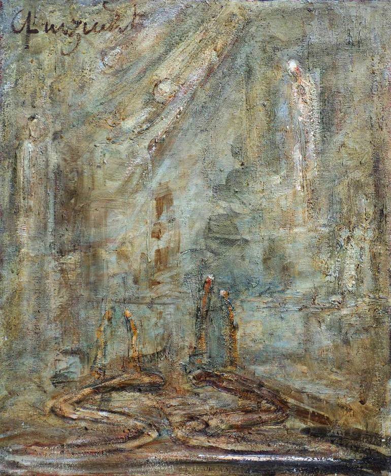 The Tower Painting by Gayane Manasyan | Saatchi Art