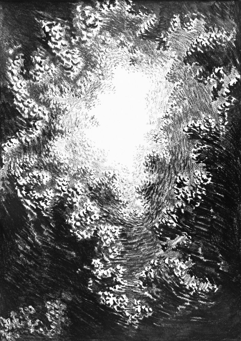 Genesis VII Drawing by Djordje Alfirevic | Saatchi Art