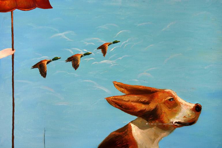 Going Home Painting by Fan Li | Saatchi Art