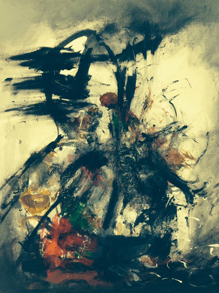 Going to the Birds Painting by Margo Spellman | Saatchi Art