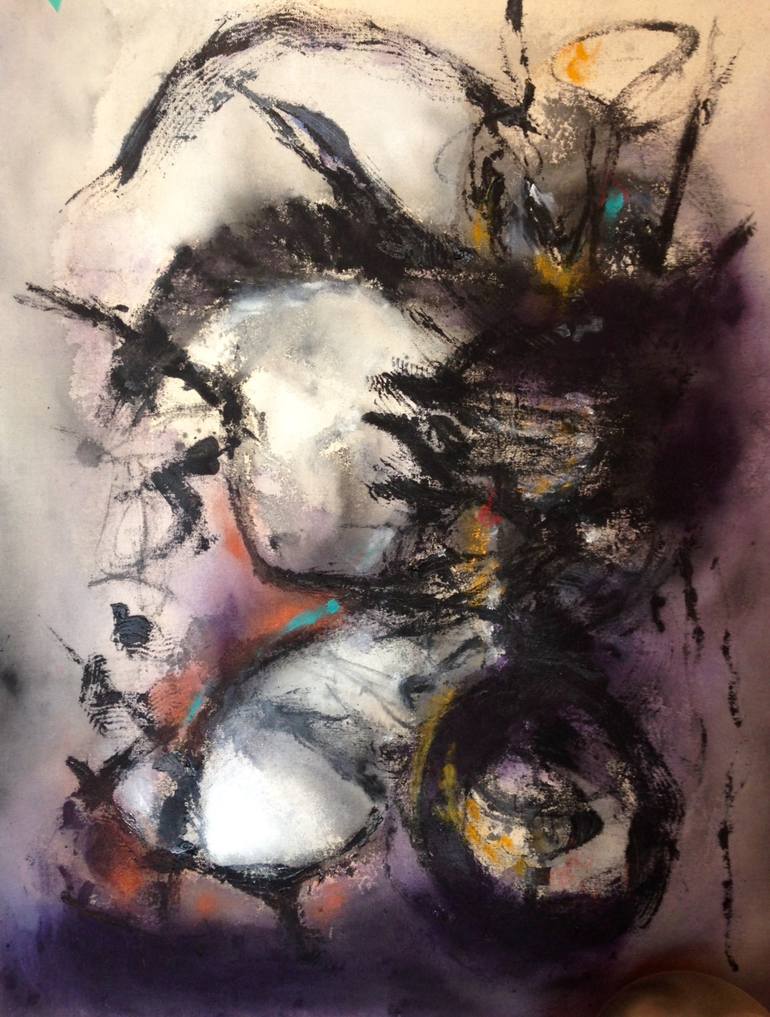 Last Chance Studio 2 Painting by Margo Spellman | Saatchi Art