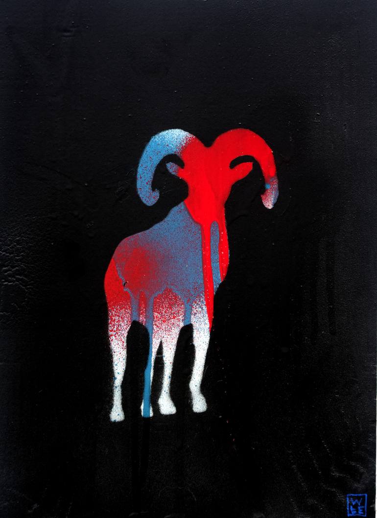 Ovis 1 Painting by Will Eskridge | Saatchi Art