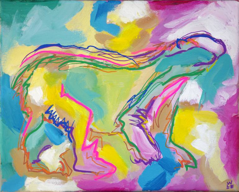 Central Nervous Breakdown Painting by Will Eskridge | Saatchi Art