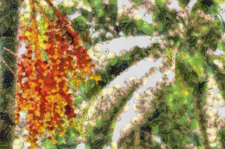 Trees made using fruits and vegetables Photography by Ashish Agarwal ...