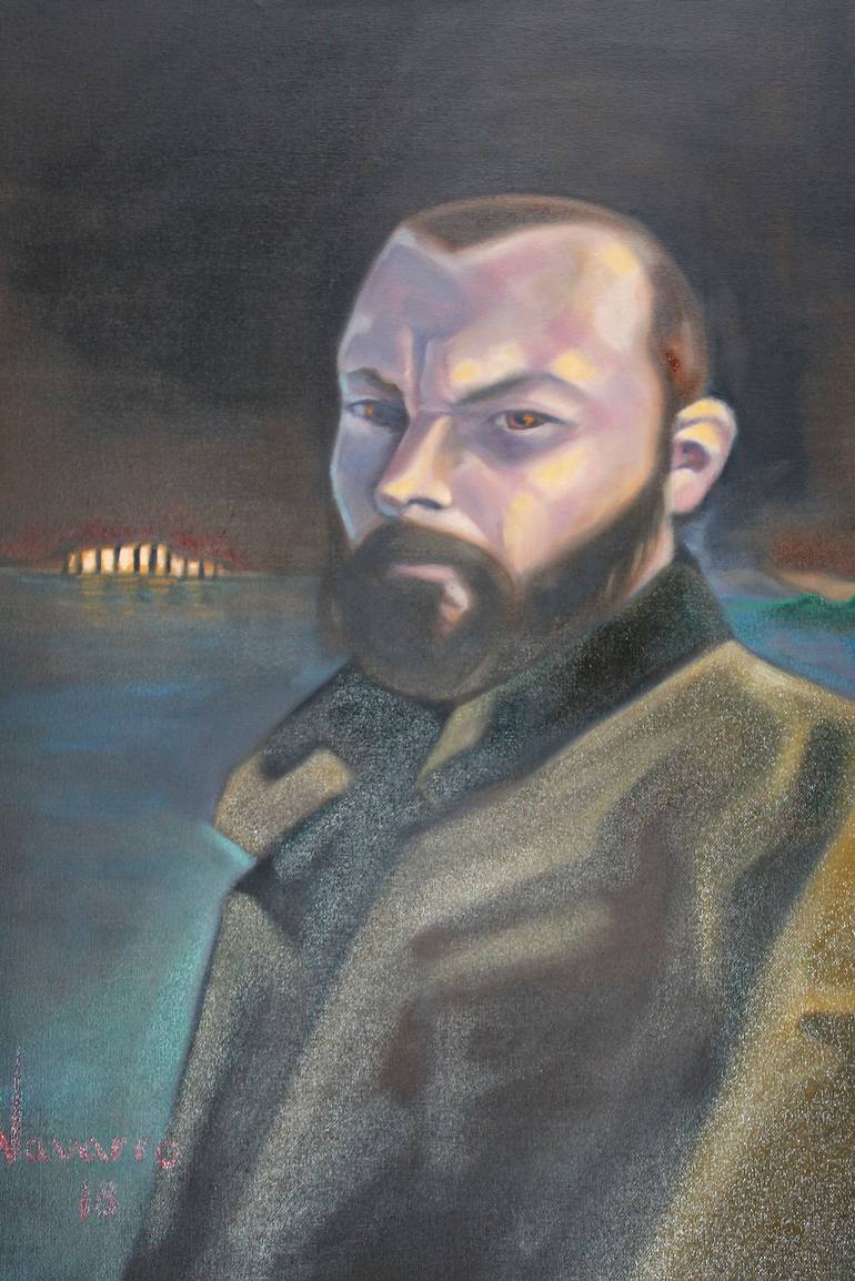 Coeus in Mount Tartarus Painting by Franco Navarro | Saatchi Art