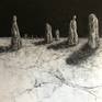 Serenity ( the pinnacles , western australia) Drawing by Keith Kearney ...