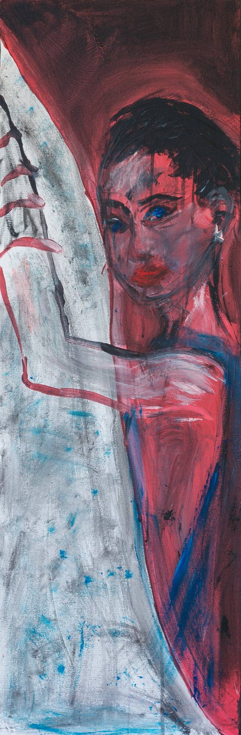 Vestido Azul Painting by anthony zolezzi | Saatchi Art