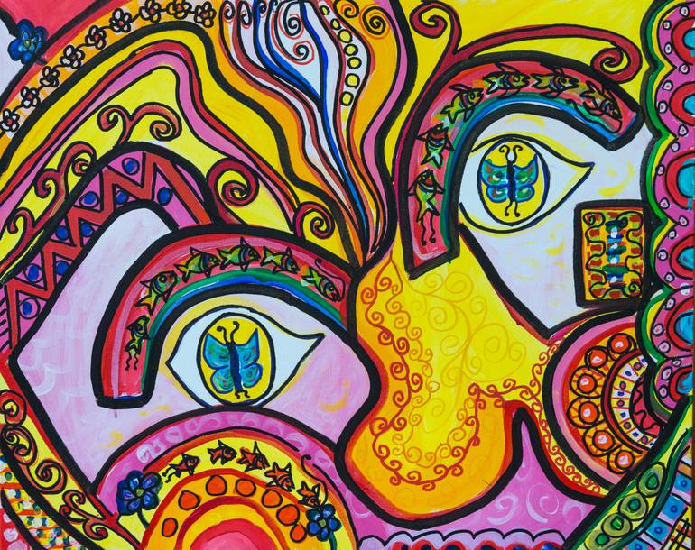 Vivid Eyes Painting by anthony zolezzi | Saatchi Art