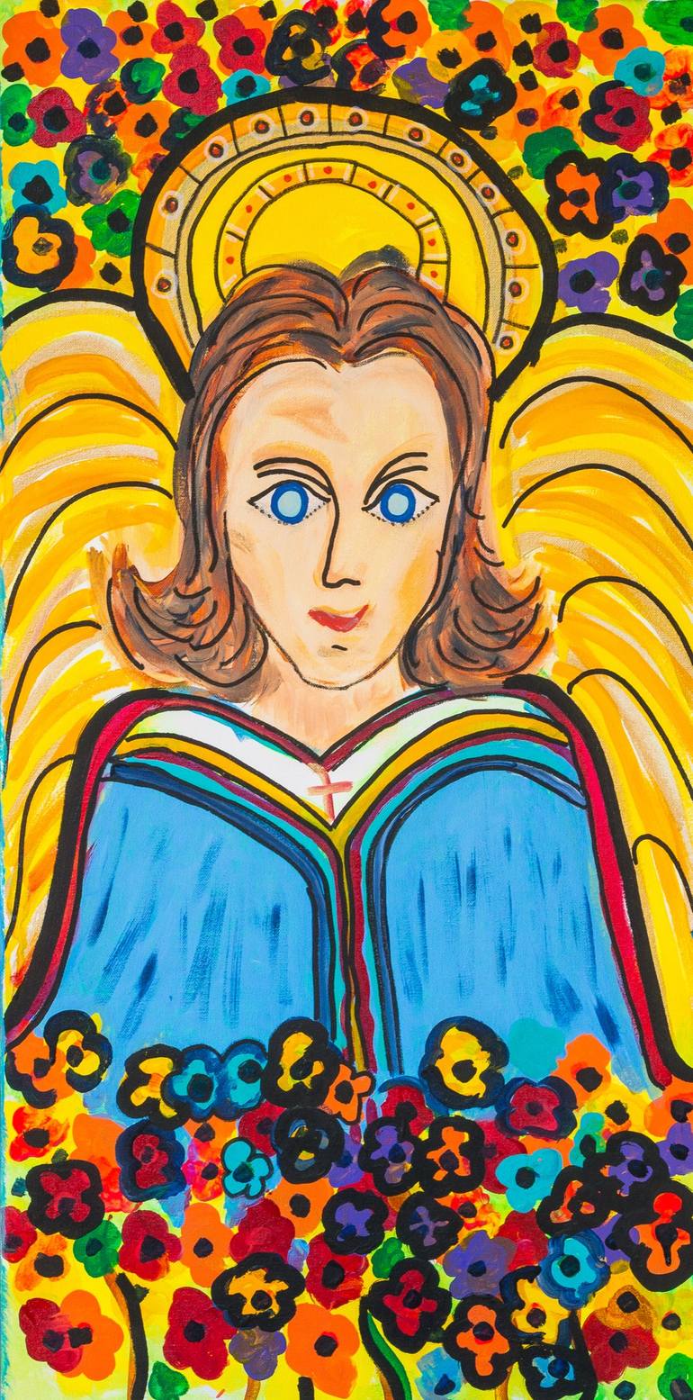 Archangel Painting by Anthony Zolezzi | Saatchi Art