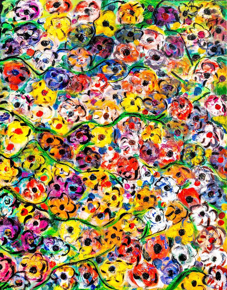 Floral Painting by anthony zolezzi | Saatchi Art