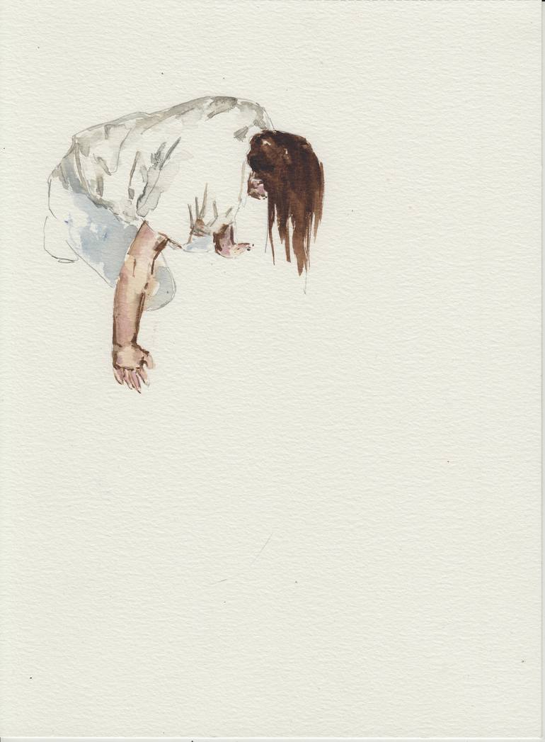 Head over heels Drawing by Pauline Zenk | Saatchi Art