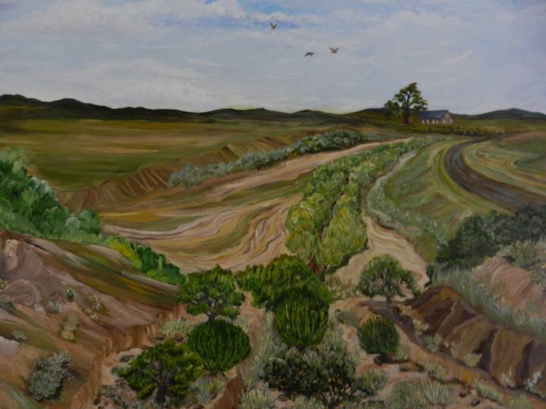 High Desert Painting by Dennis Borak | Saatchi Art