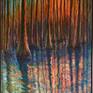 The Louisiana Swamp Painting by Mike Halem | Saatchi Art