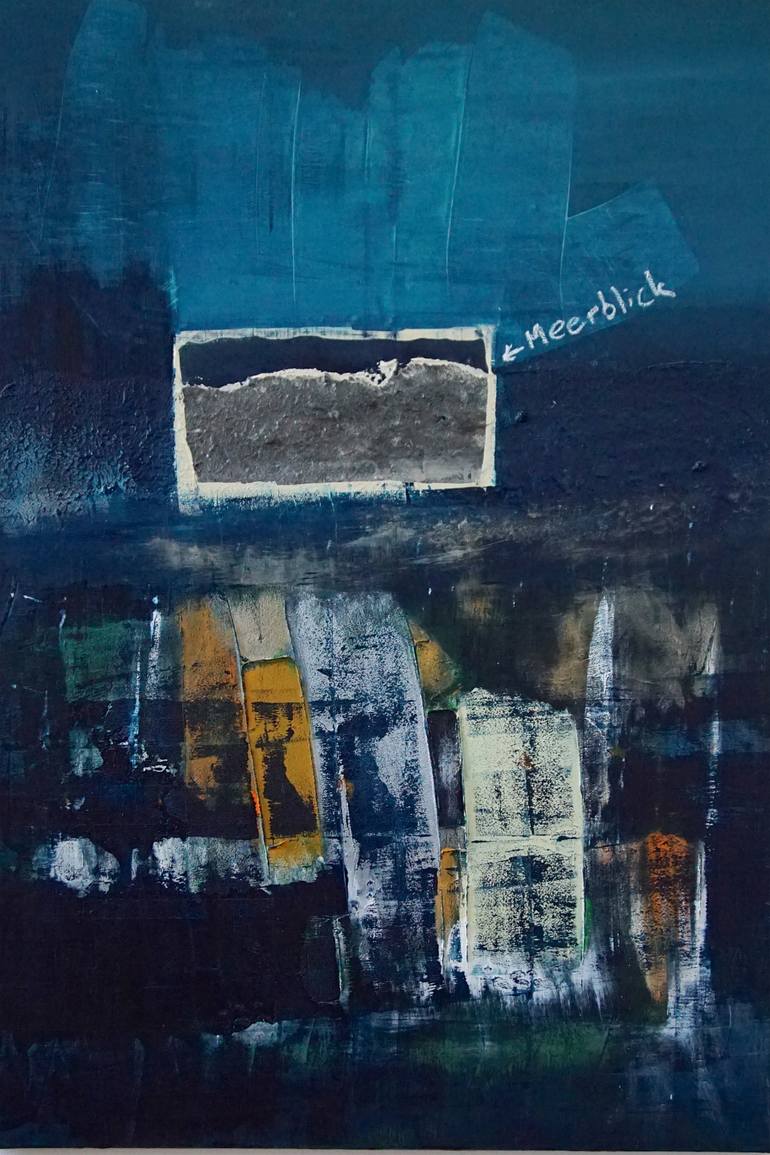 Meerblick (Sea View) Painting by Juergen Luga | Saatchi Art