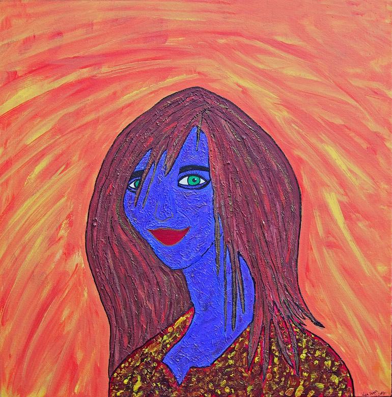 Gaby Painting by Ken Hayes | Saatchi Art