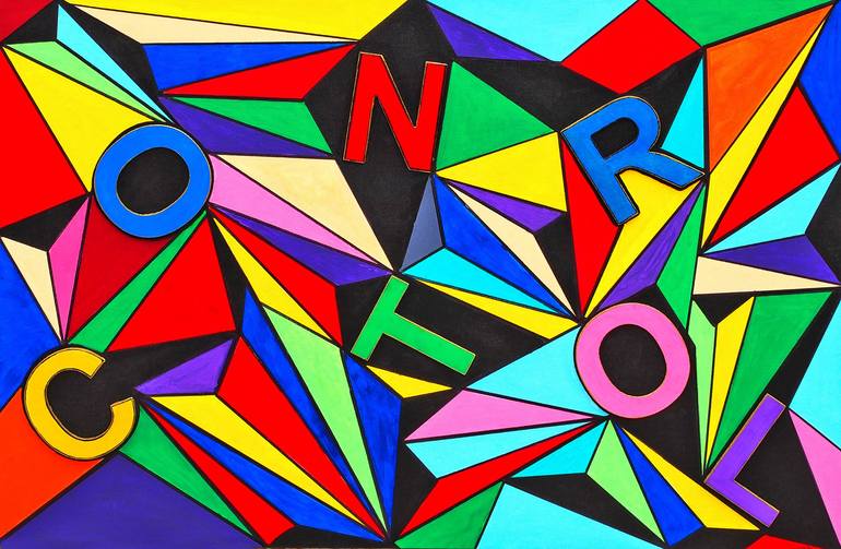 CONTROL Painting by Ken Hayes | Saatchi Art