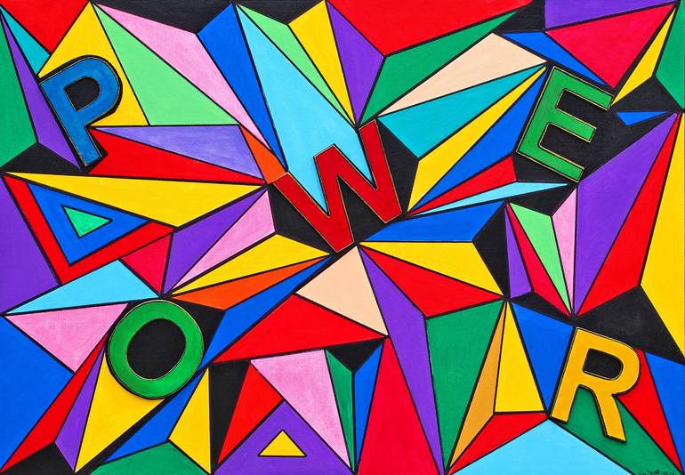 POWER Painting by Ken Hayes | Saatchi Art