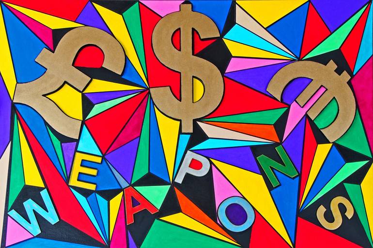 WEAPONS Painting by Ken Hayes | Saatchi Art