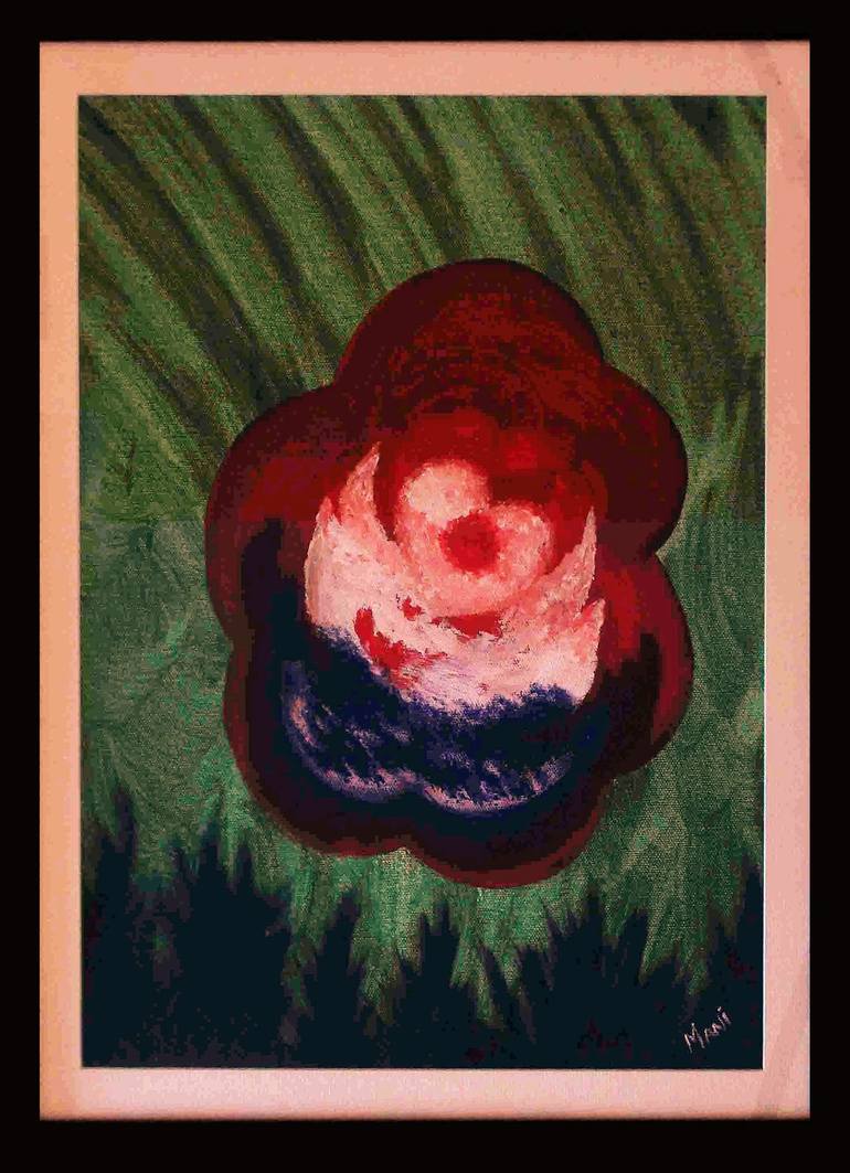 love on moon Painting by Manisha Goyal | Saatchi Art