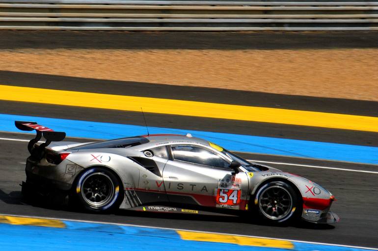 Ferrari 488 GTE EVO no54 24 Hours of Le Mans 2023 Photography by Andy ...