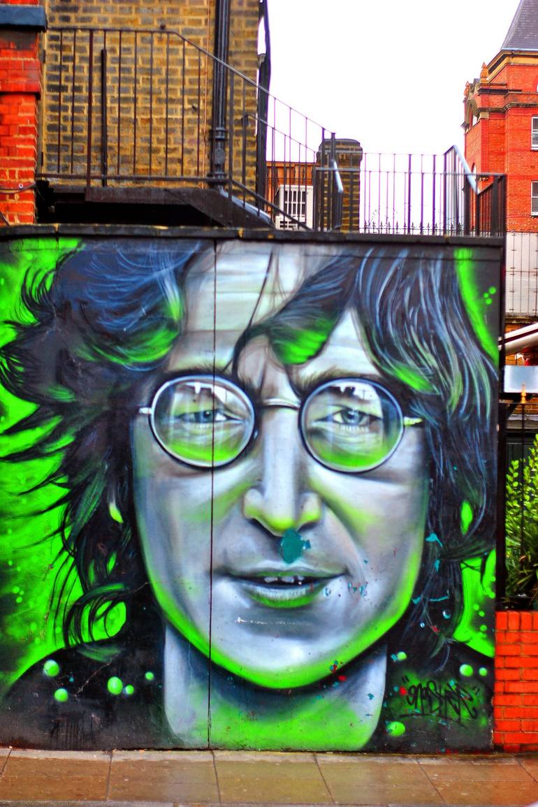 John Lennon Mural Street Art Camden Photography by Andy Evans Photos ...