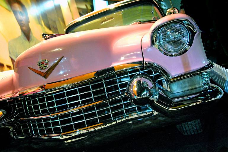 Elvis Presley Pink Cadillac Motor Car Photography by Andy Evans Photos ...