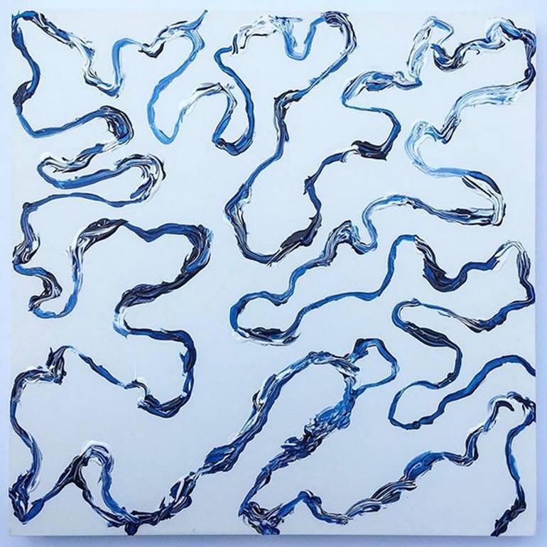 Single Line Painting by William Kolb | Saatchi Art