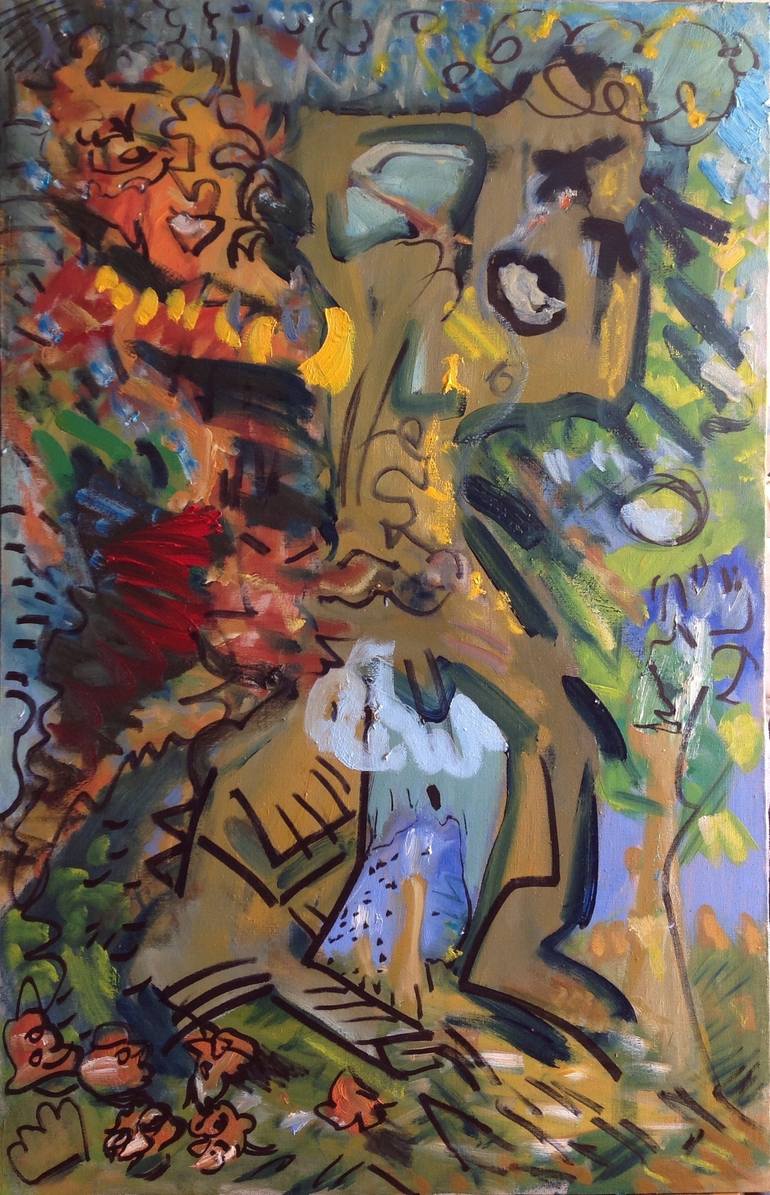 Mr. Shock Painting by Saymoonart Saymoonart | Saatchi Art