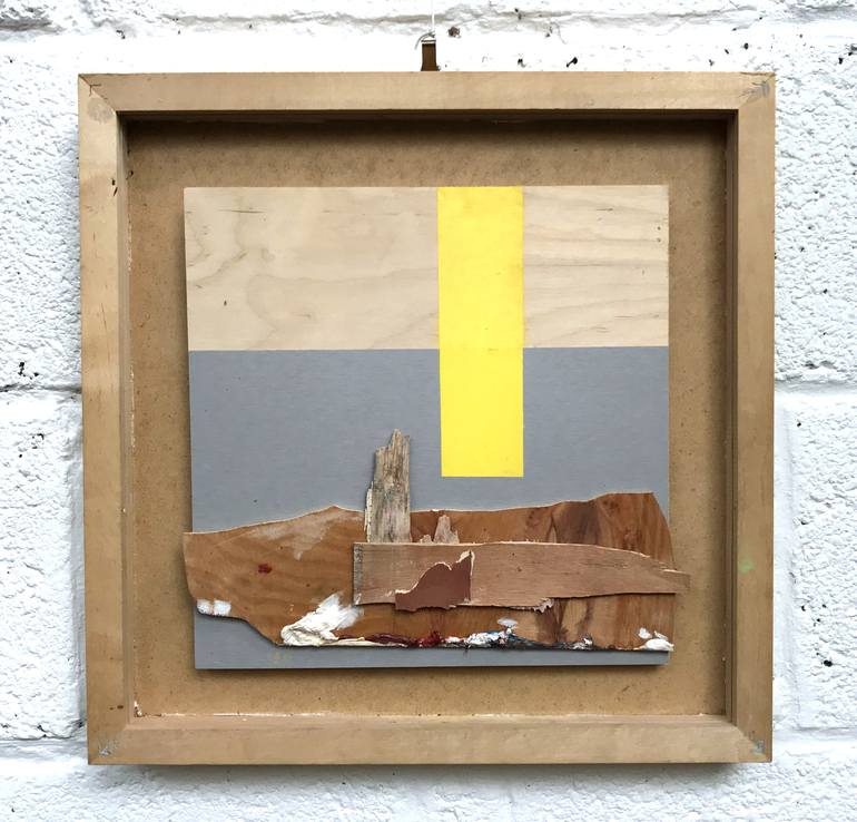 Land Scape 1 Collage by Sarah Francis | Saatchi Art