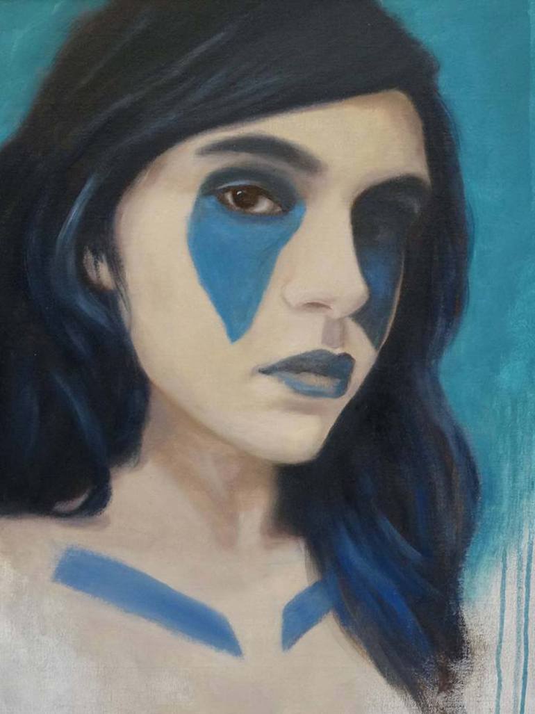 Untamed Painting by Kristen Santucci | Saatchi Art