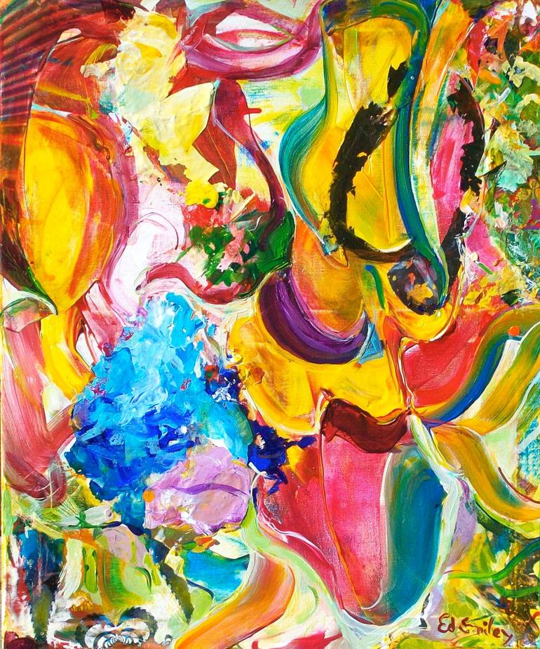 Yes I Will Yes Painting by Ed Smiley | Saatchi Art