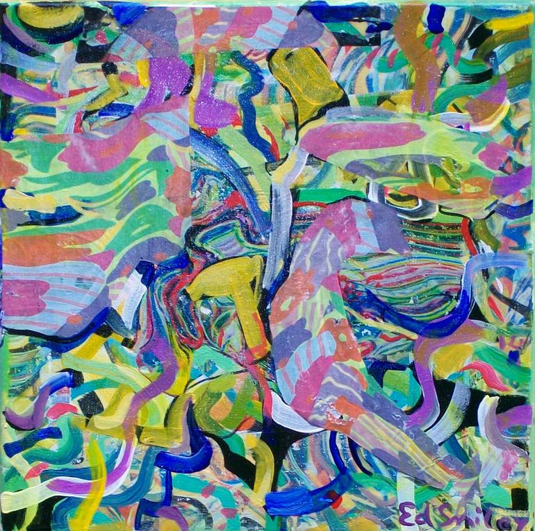 12X12 #10 Painting by Ed Smiley | Saatchi Art