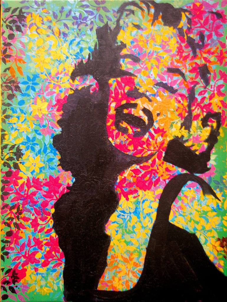 Marilyn Painting by Salma Taman | Saatchi Art