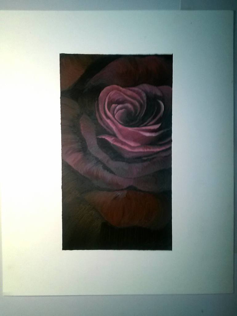 Midnight Rose Painting by Timothy Albright | Saatchi Art