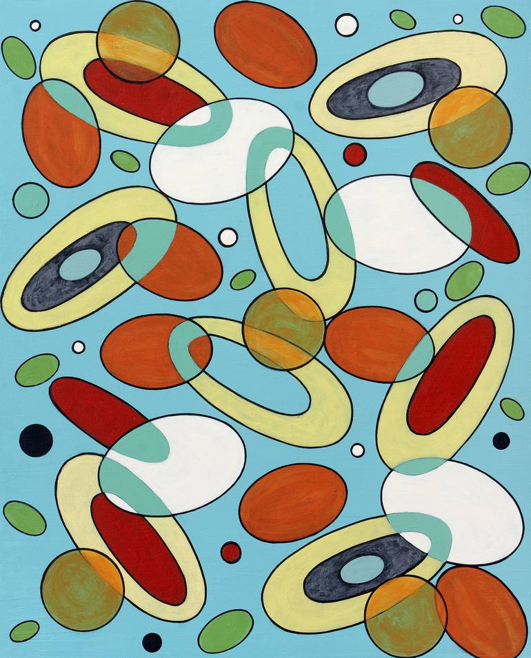Zero Point Matrix Agregate Painting by Debra Jacobson | Saatchi Art